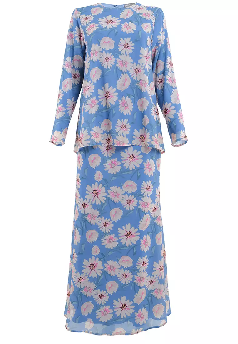 Buy POPLOOK Sayang Blouse & Skirt Online | ZALORA Malaysia