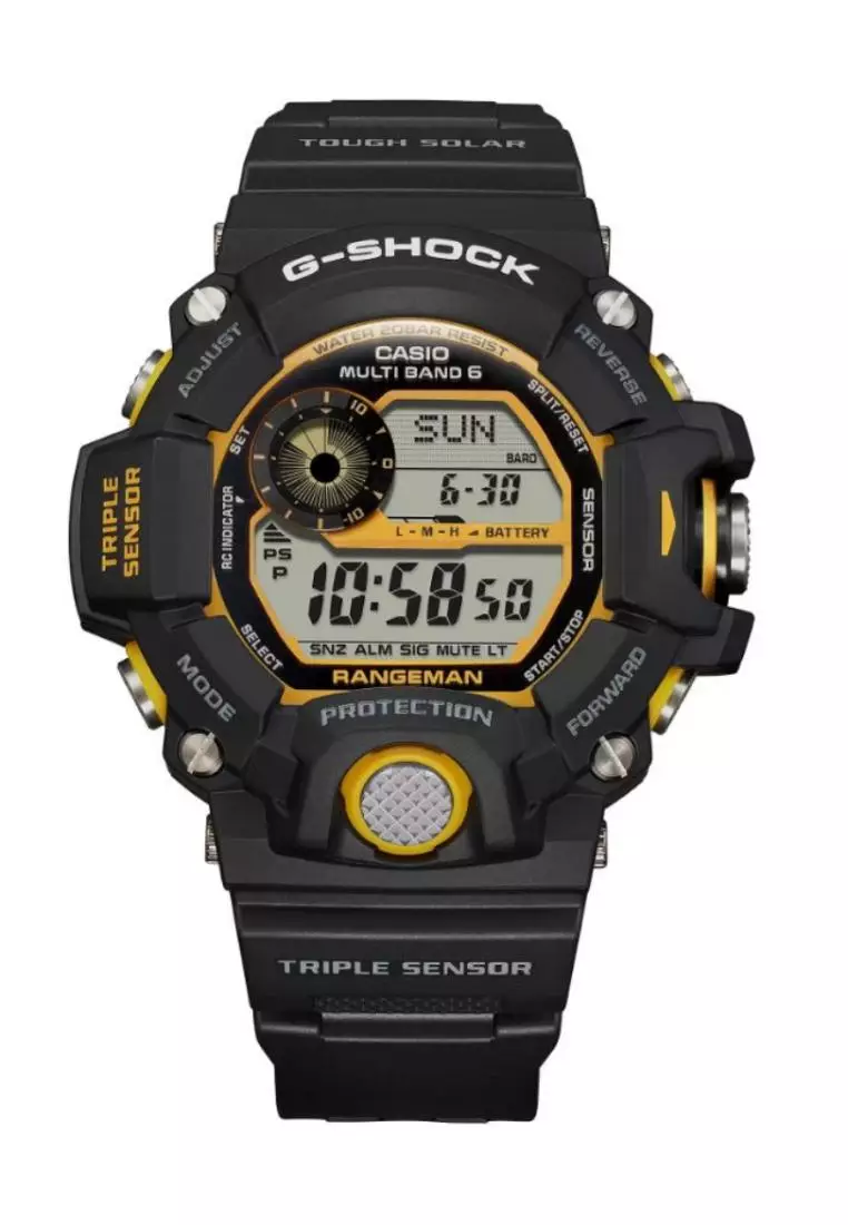 Buy Casio Casio G-Shock Master Of G-Land Rangeman Black Resin Strap Men ...