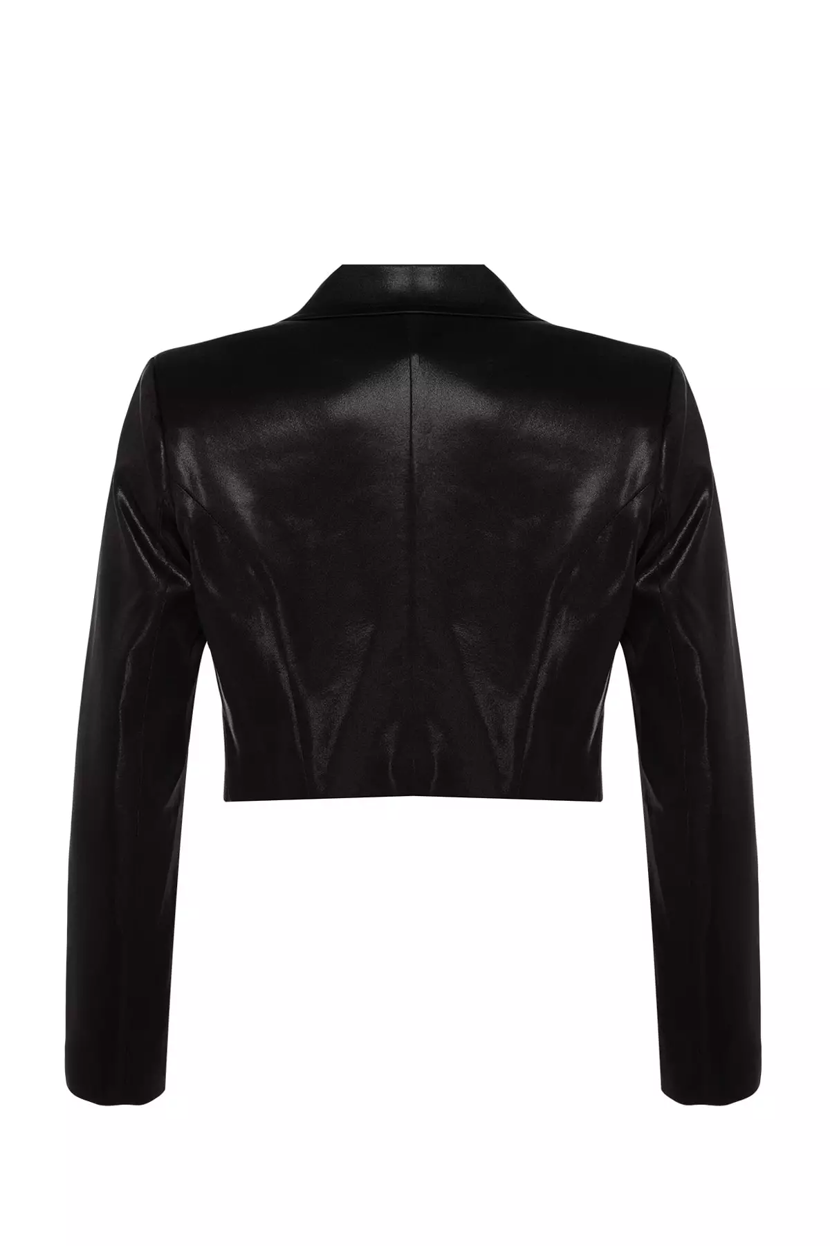 Buy Trendyol Crop Metallic Thread Jacket 2024 Online | ZALORA