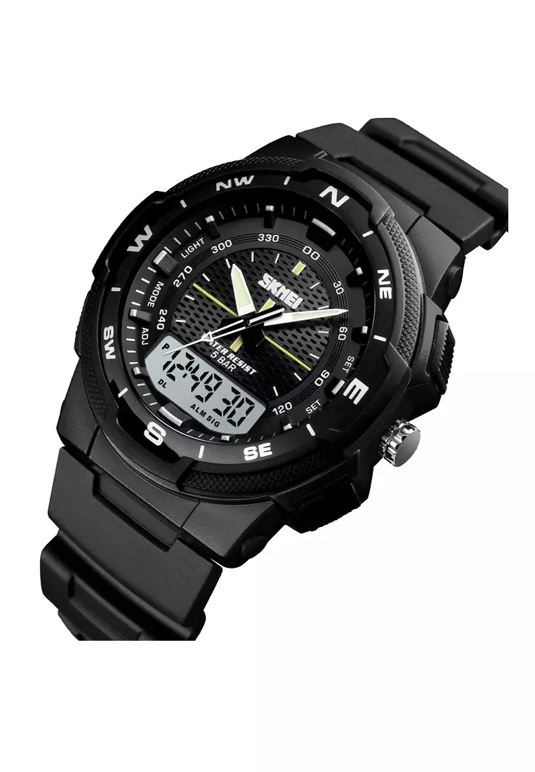 Buy DT DT 145 Men's LED Analog Digital Dual Display Sport Watch ...