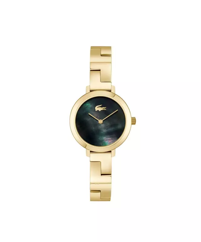 Jual Lacoste Lacoste Tivoli Gold Black Women Watch 2001375 Original ...