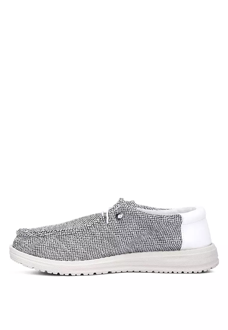 Buy London Rag Drawstring Men's Flatform Heel Shoes in Grey 2025 Online ...