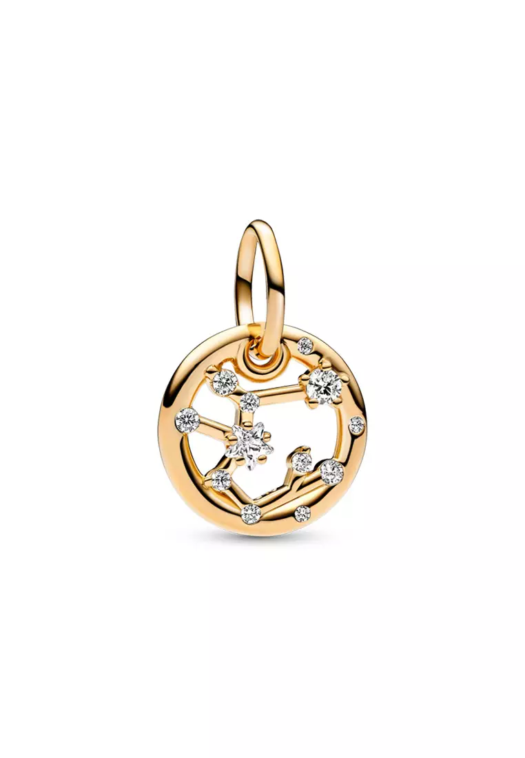 Buy PANDORA Pandora 14K Gold Plated Sagittarius Zodiac Dangle Charm ...