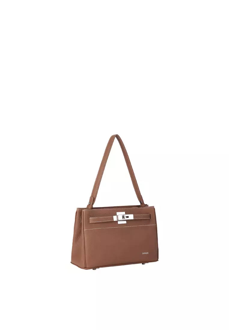 Jual RABEANCO SAOIRSE Soft Structural Belt Tote Small - Caramel ...