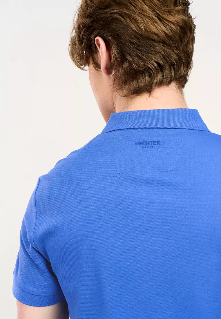Buy Hechter Paris Men's Regular Fit Polo Shirt In Sorona Agile Fabric ...