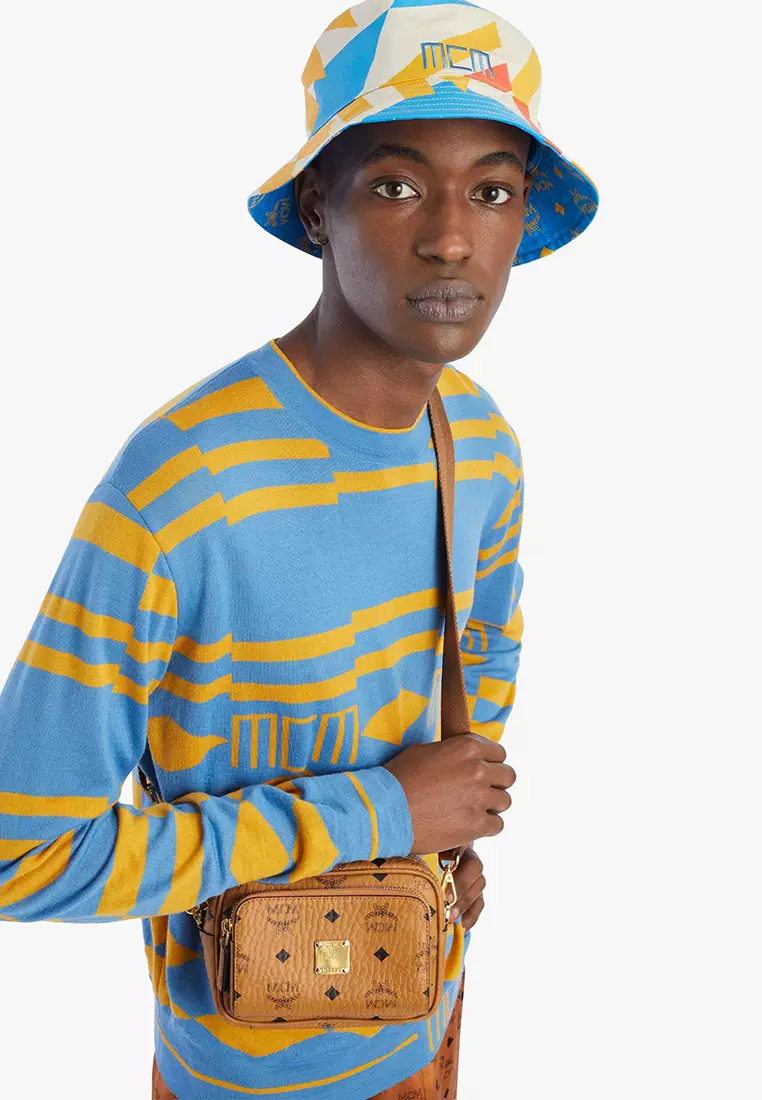 Buy MCM Aren Crossbody in Visetos 2025 Online | ZALORA