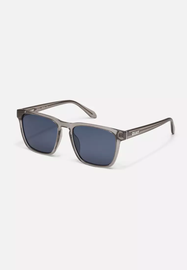 Buy QUAY Unplugged Sunglasses - Grey/Navy Polarized 2026 Online ...