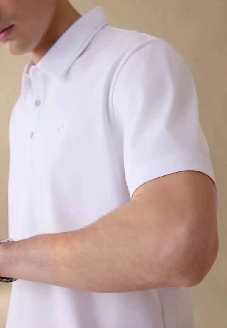 Buy G2000 G2000 Mercerized Cotton Pique Smart Fit Polo with Logo 2025 ...