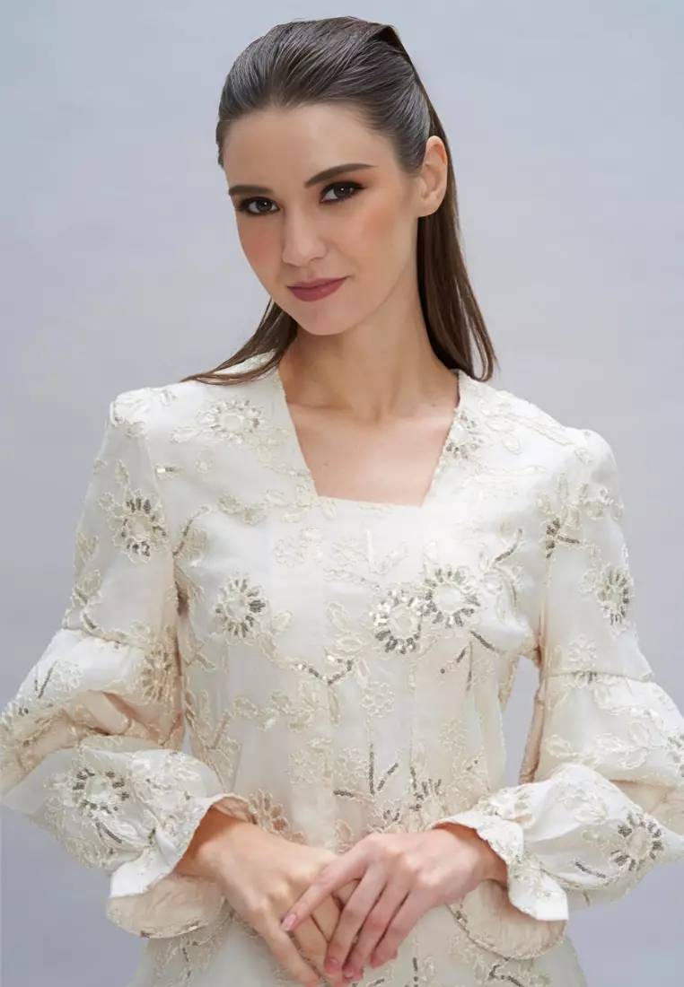 Buy Loveaisyah Brokat Long Kebaya & Brokat Maxi Skirt 2025 Online | ZALORA