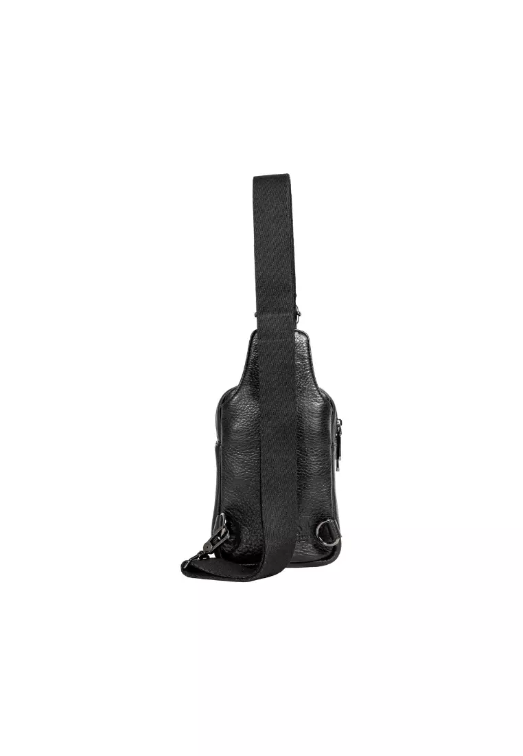 Buy Jack Studio Unisex Grain Leather Crossbody Sling Bag BAI 40814 2025 ...