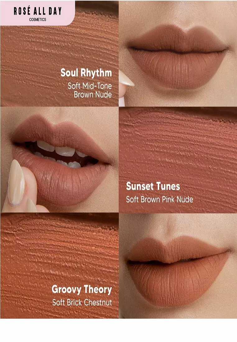 Jual Rose All Day Rosé All Day Lip Mousse Records - Soul Rhythm ...