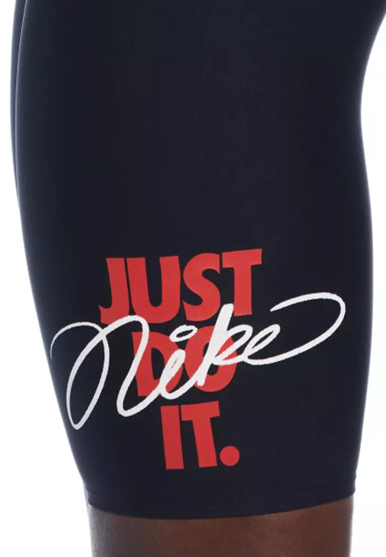 Buy Nike Nike Swim Men's Hydrastrong JDI Script Jammer 2025 Online | ZALORA