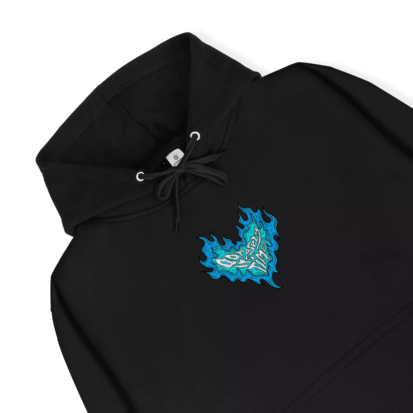 Jual ootdsupply OOTDSUPPLY - Pullover Hoodie Blue Fire 3rd Colors ...