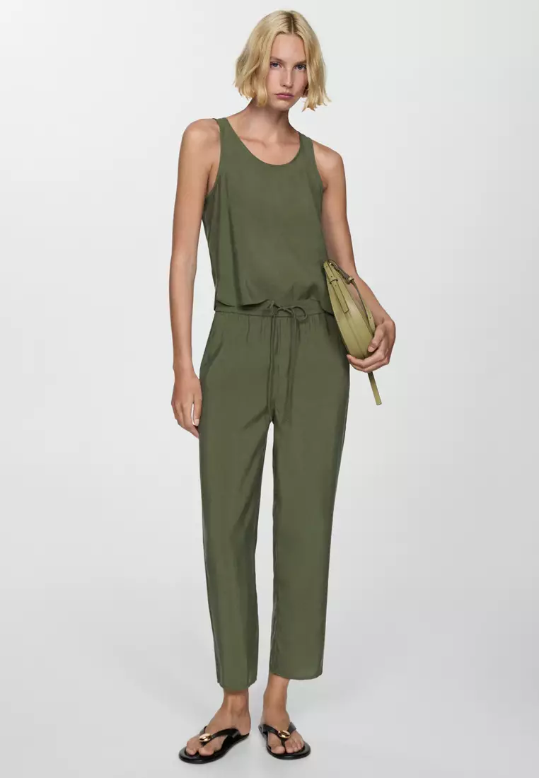 Jual Mango Modal Straight Pants Original 2025 | ZALORA Indonesia