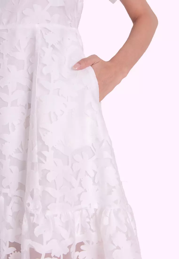 Buy L'zzie LZZIE JENNI DRESS - WHITE 2025 Online | ZALORA