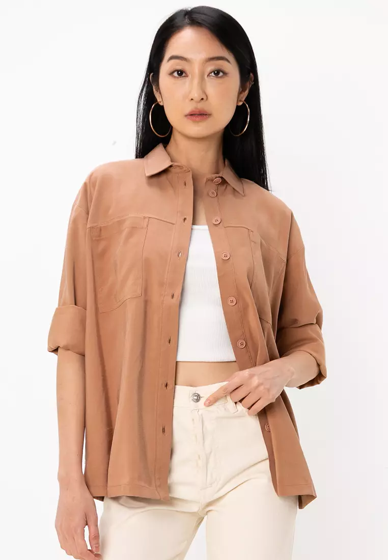 Buy ASOS Design Oversized Shacket 2025 Online | ZALORA Philippines