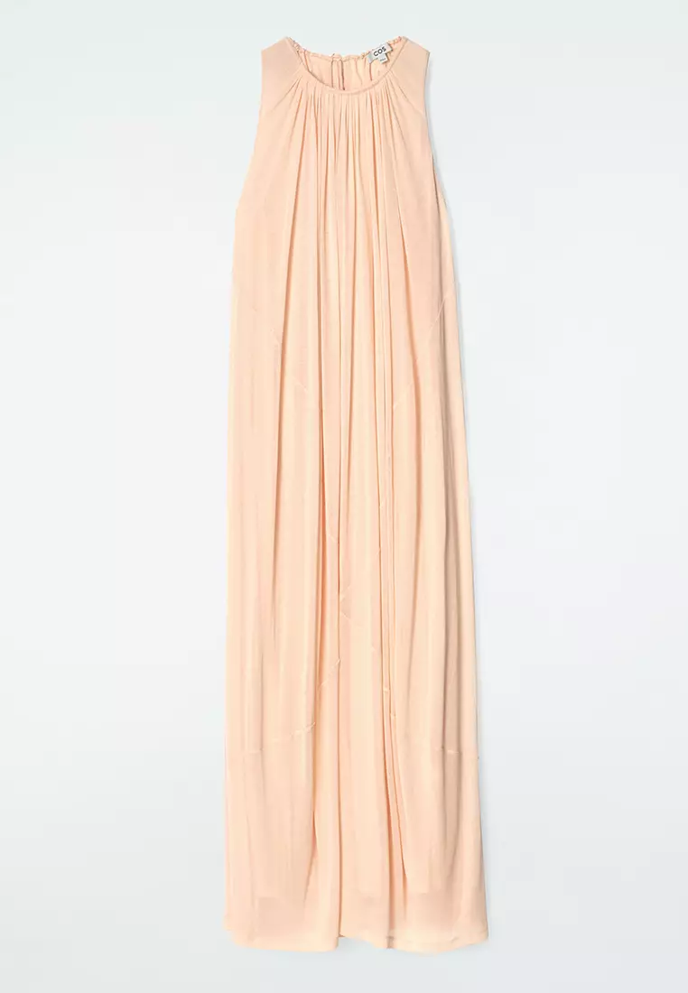 Buy COS Gathered Halterneck Maxi Dress 2025 Online | ZALORA Philippines