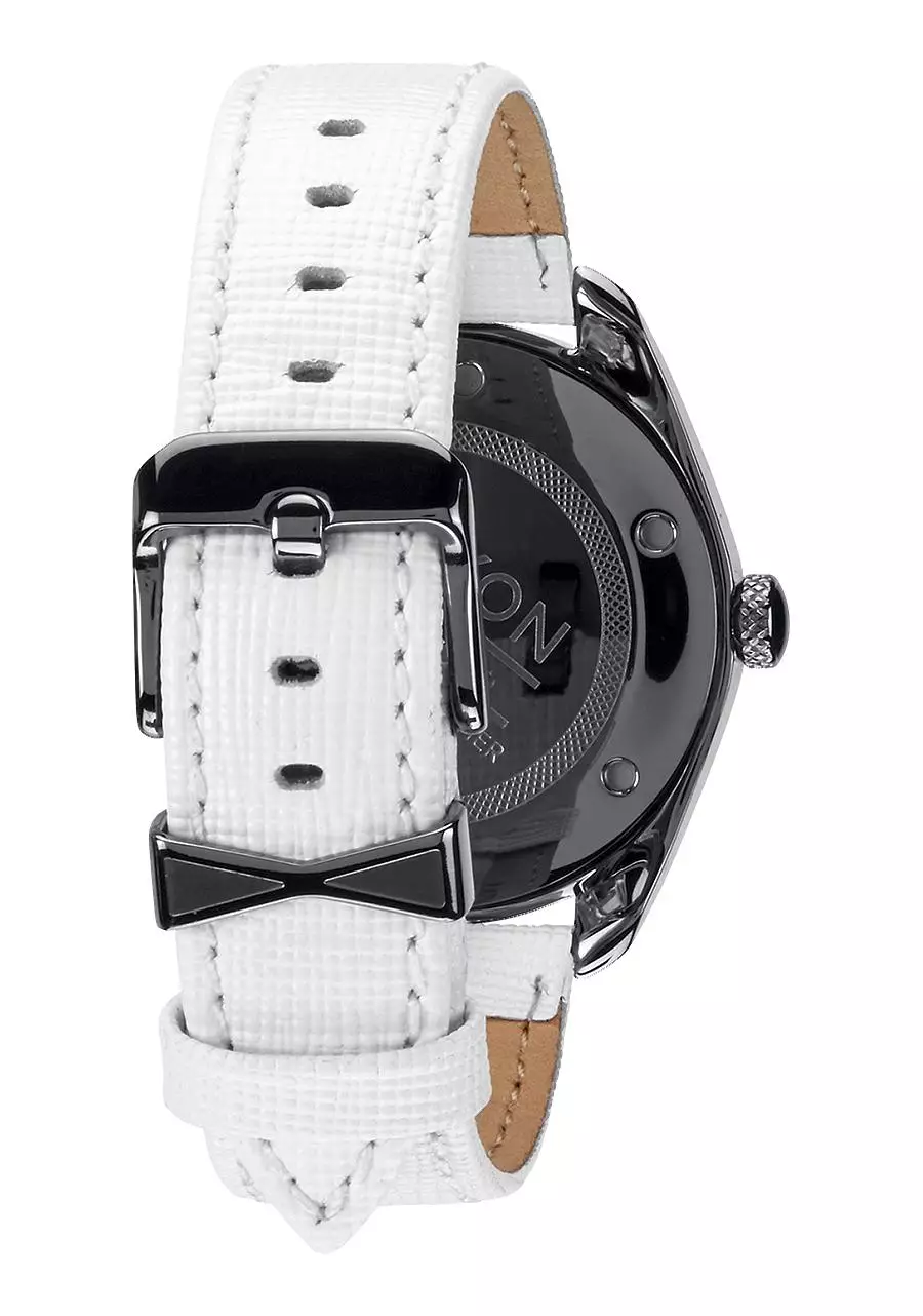 Jual NIXON BULLET LEATHER GUNMETAL/WHITE Original 2025 | ZALORA Indonesia