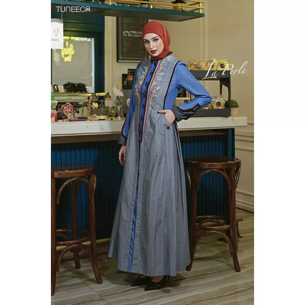 Jual Tuneeca TUNEECA Gamis Iris Andriana - T-0725014 Original 2025 ...