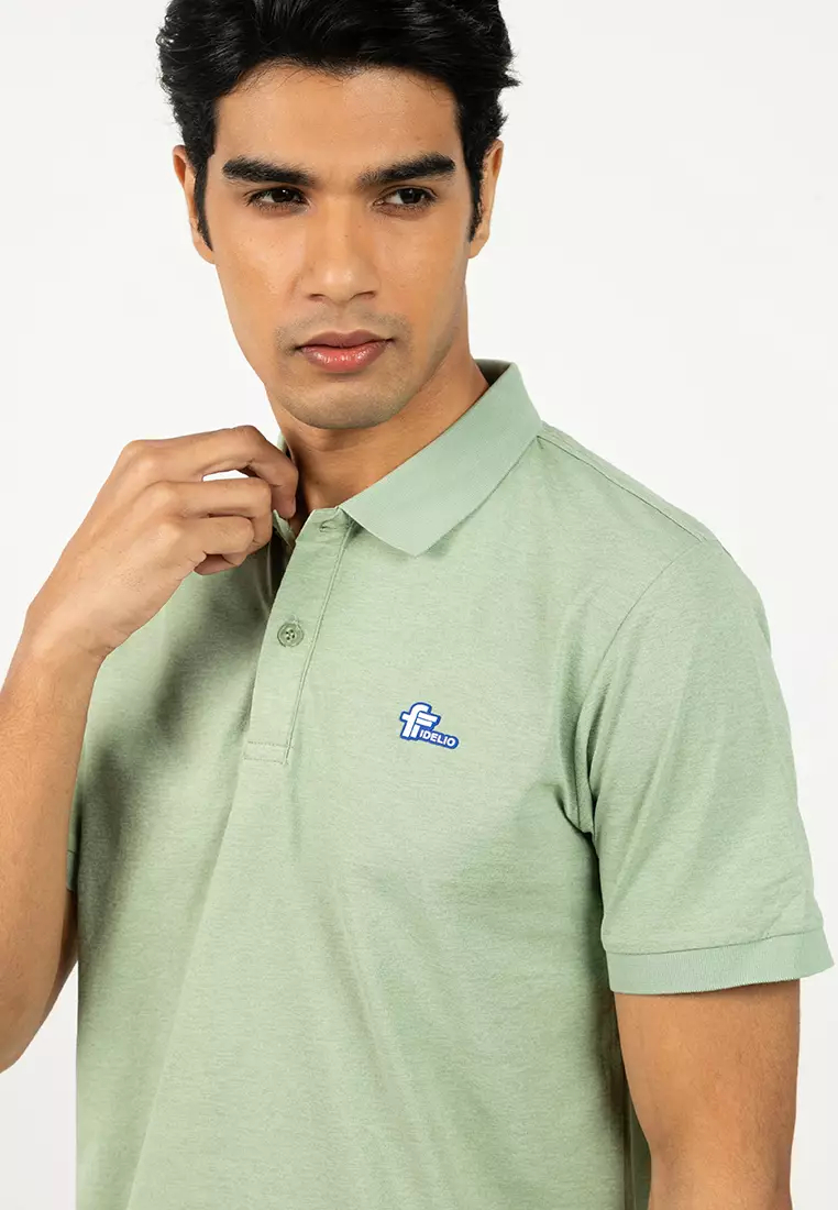 Buy Fidelio Textured Polo Shirt 2025 Online | ZALORA Philippines
