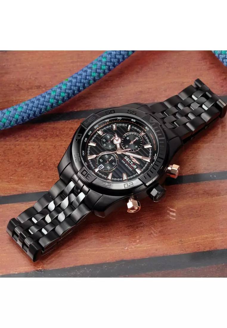 Buy Sector 【Diving Watch-30 ATM Waterproof】 Sector Diving Team 45mm ...