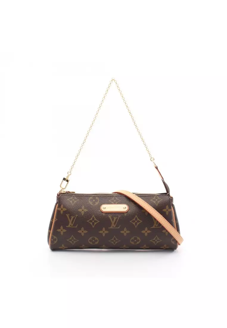 線上選購 Louis Vuitton Pre-Loved Louis Vuitton Eva monogram chain shoulder ...