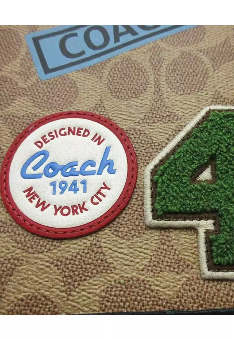 Coach Coach Mens Sullivan Crossbody In Signature Canvas With Patches - Brown/Multi 2025 | Buy ...