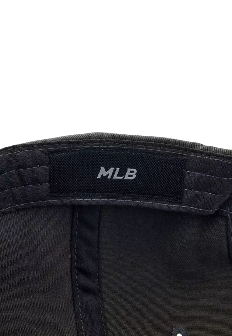 Jual MLB Korea Varsity Vintage Structured Ball Cap - NY Charcoal ...
