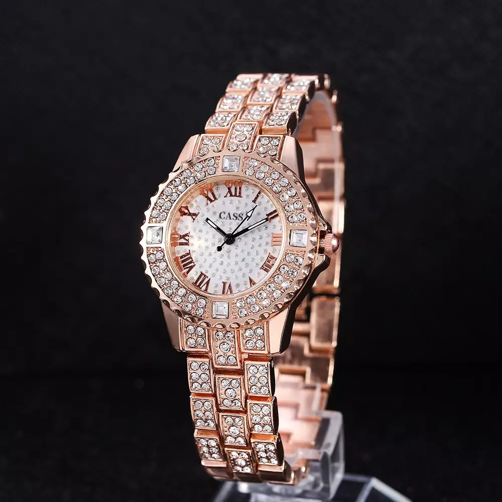 Jual Cass CASS OFFICIAL JAM TANGAN WANITA C01-04 DEWASA LUXURY CRYSTAL ...