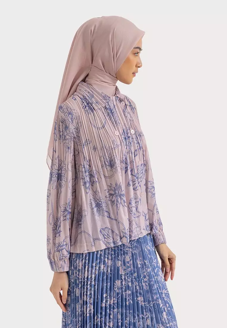 Jual Riamiranda ZALORAYA Ria Miranda Beige Cordie Top Original 2025 | ZALORA Indonesia