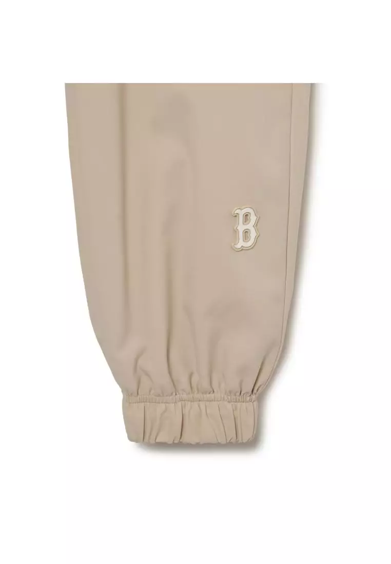 MLB MLB WOMEN'S MEDIUM LOGO CROP SET UP JOGGER PANTS BOSTON RED SOX ...