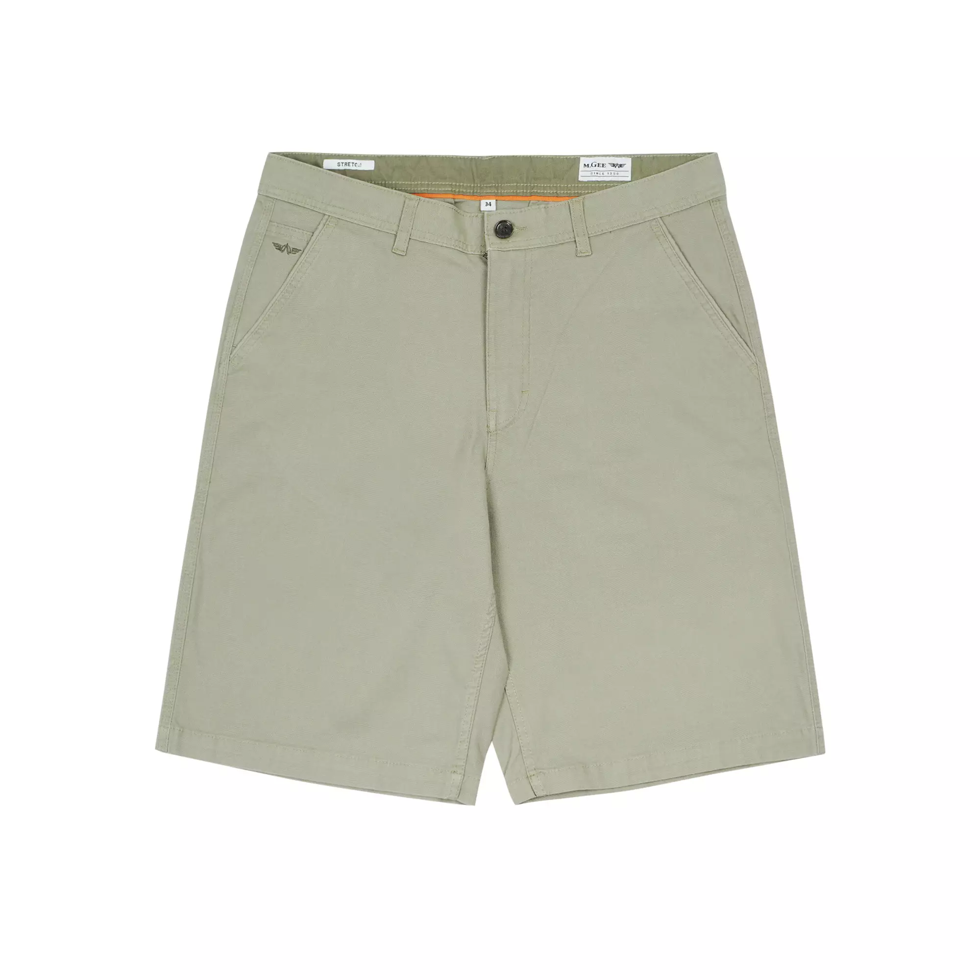Jual MGEE Short Pants Rico C004 Olive Original 2025 | ZALORA Indonesia