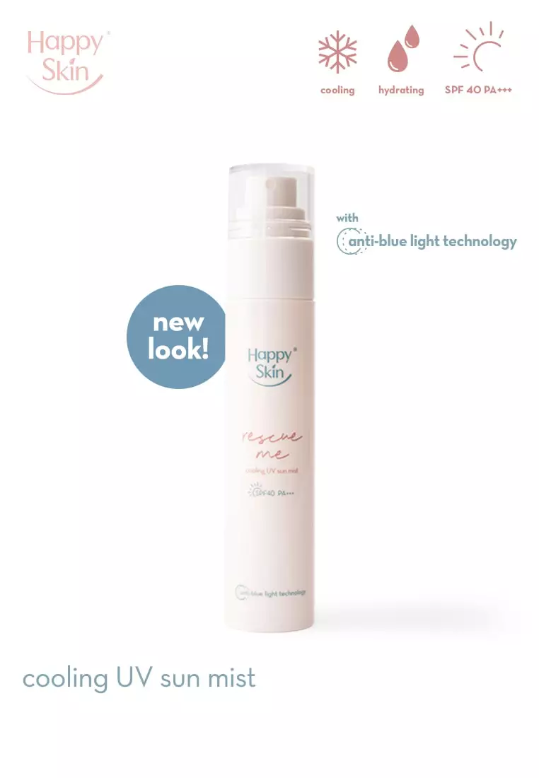 Buy Happy Skin Rescue Me Cooling UV Sun Mist SPF40 PA+++ 2024 Online ...