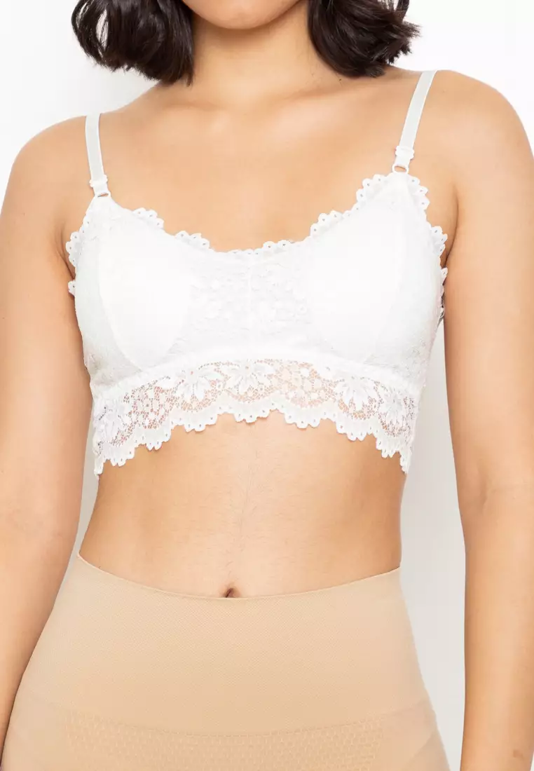 Buy Golden Ticket Super Savers Lace Sexy Bralette With Removable Pads