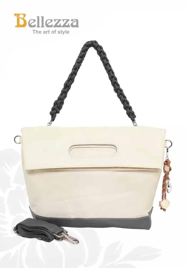 Jual Bellezza Bellezza Handbag 63333-01 Dark Grey Original 2025 ...