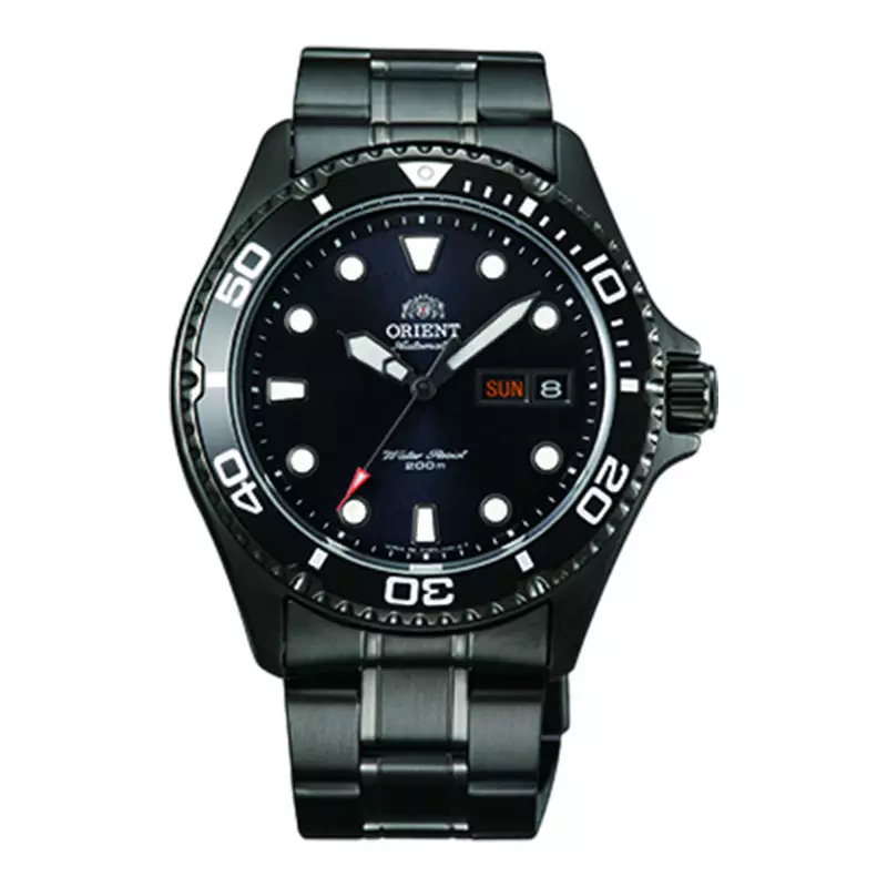 Jual Orient Jam Tangan Pria Orient Black Ray Raven II TAA02003B ...