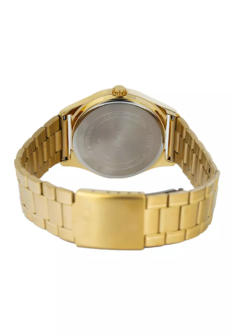 Jual Casio Casio Jam Tangan Analog Pria Gold Stainless Steel Mtp V006g 1c Original 2025