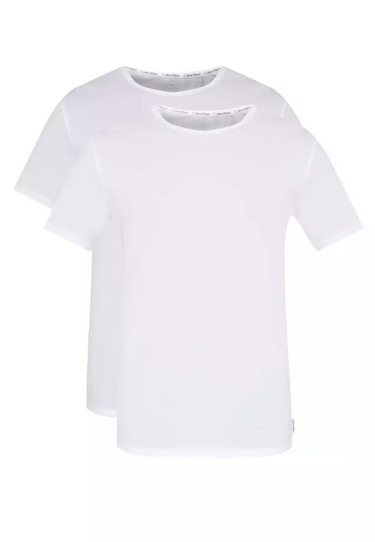 Buy Calvin Klein Short Sleeve Crew Neck Tee 2 Pack 2024 Online Zalora