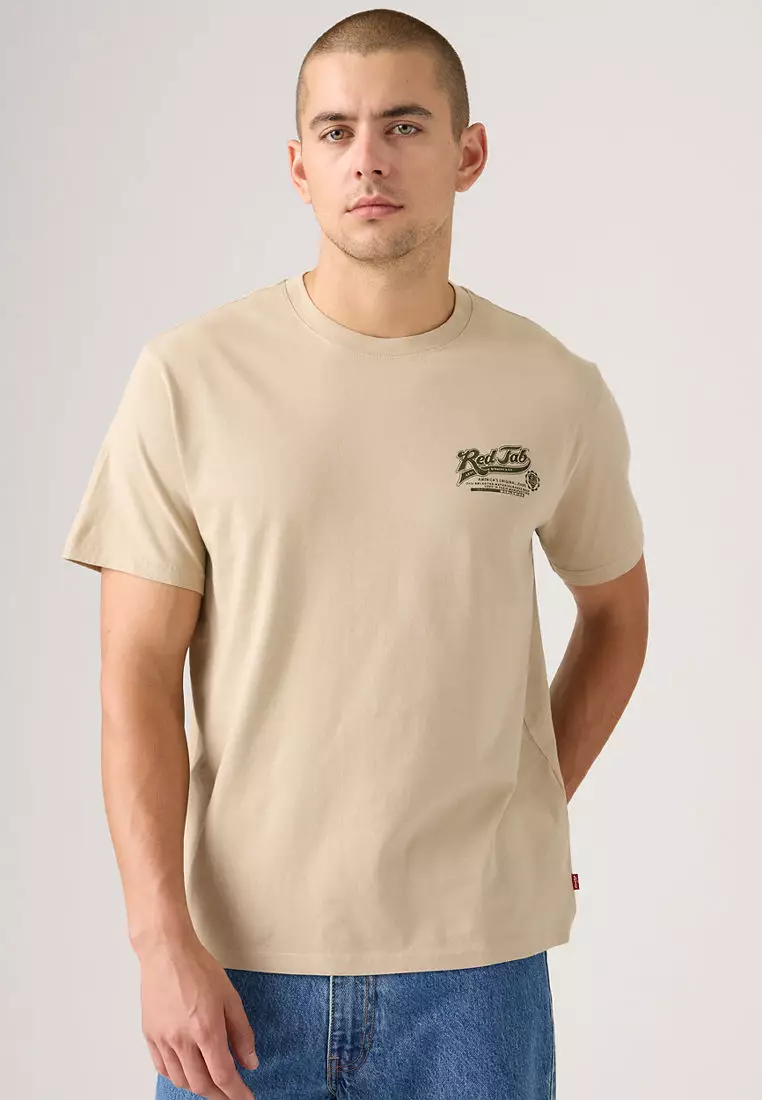 Jual Levi's Levi's® Men's Relaxed Short Sleeve Graphic T-Shirt (16143 ...