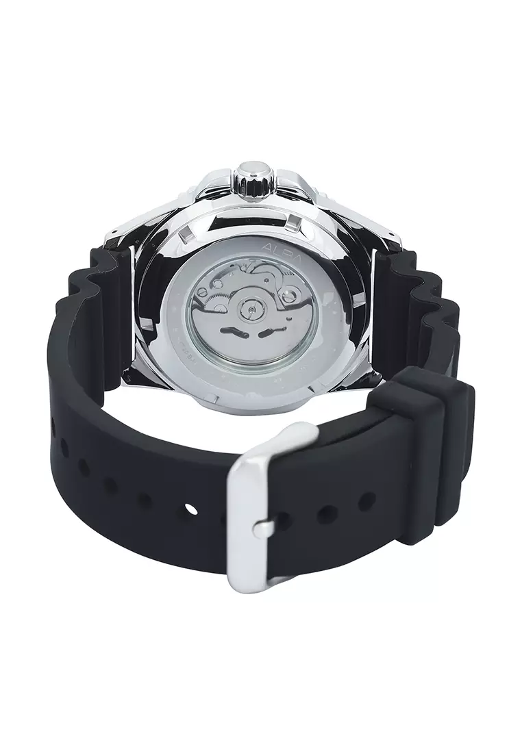 Jual Alba Alba Mechanical - Jam Tangan Automatic Pria - Green Pattern ...