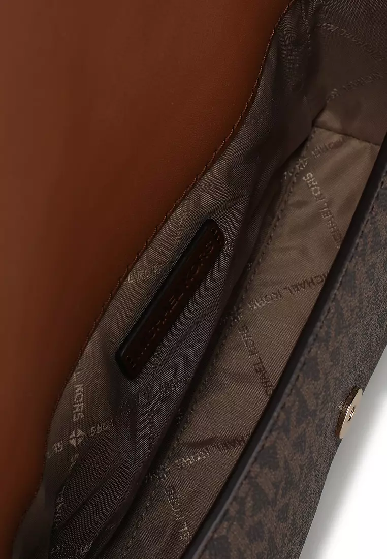 Jual MICHAEL KORS Vincent Monogram Small Crossbody Bag With Card Case ...