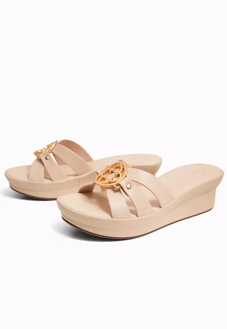 Buy CLN Miliani Wedge Sandals 2026 Online | ZALORA Philippines