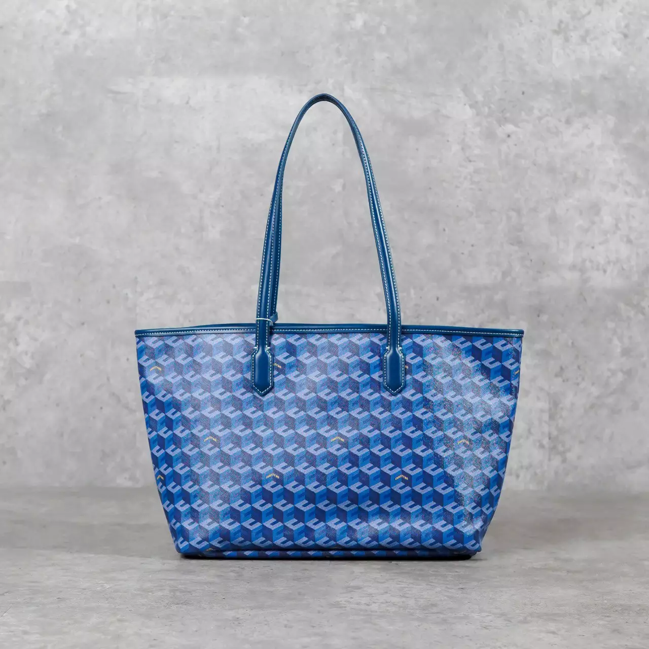 Jual Christy Ng Tas CHRISTY NG RUSSO MONOGRAM PATTERN BLUE TOTE BAG ...