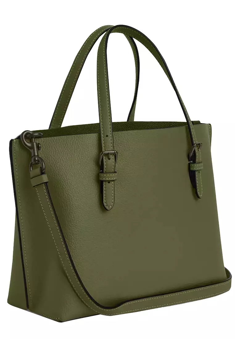 Buy Coach Coach Mollie Tote Bag 25 in Military Green C4084 Online ...