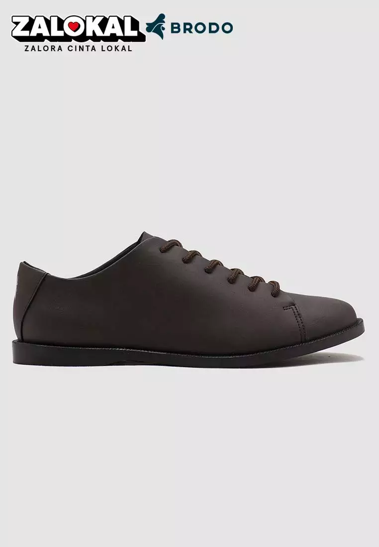 Jual Brodo BRODO - Sepatu Ponte Eco Dark Choco Original 2024 | ZALORA ...