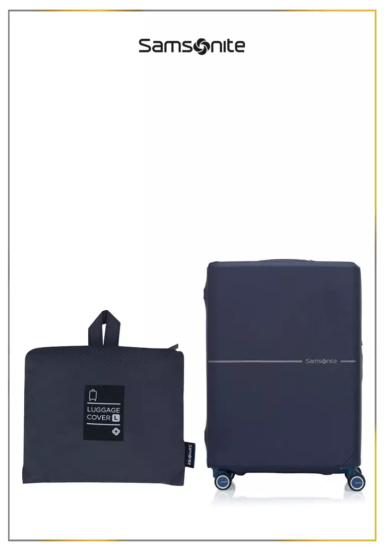 Jual Samsonite Samsonite Foldable Luggage Cover L - Graphite Original ...