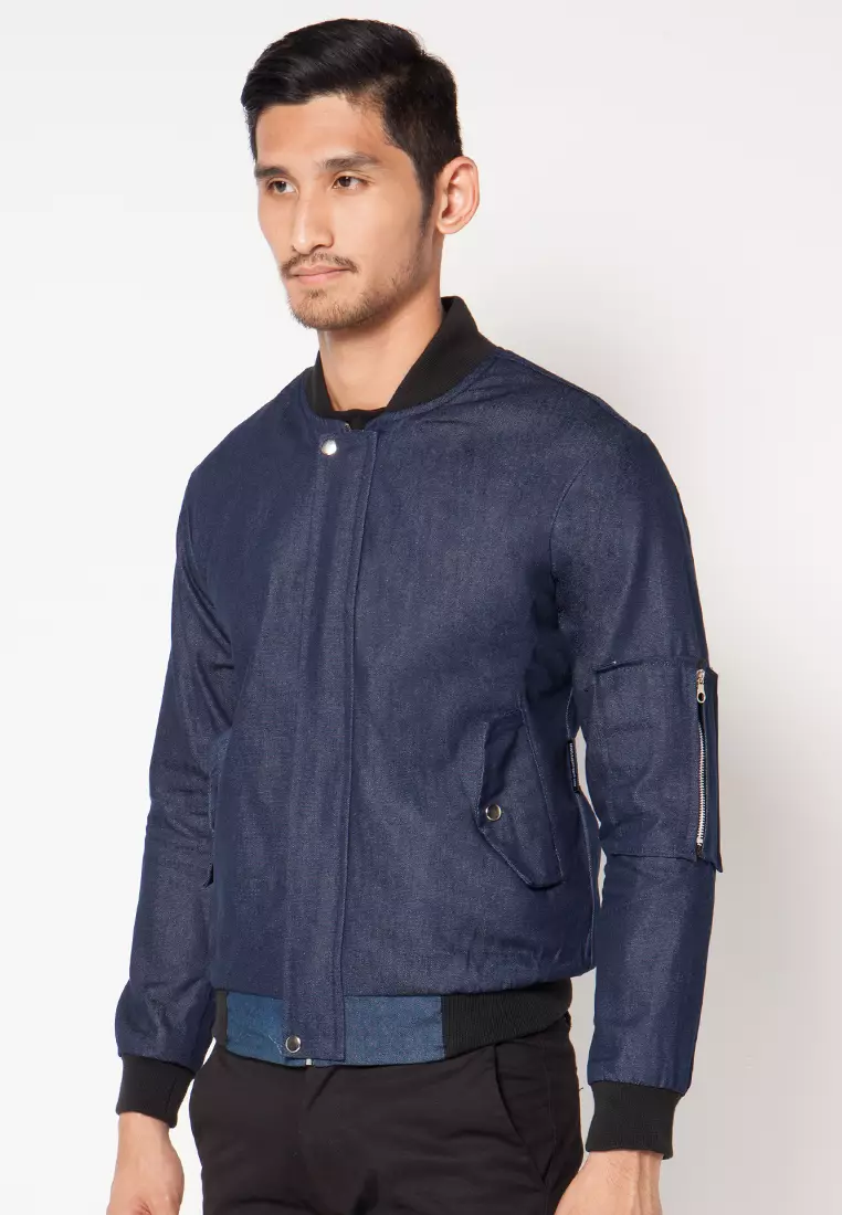 Jual Crows Denim Crows Denim - Jacket Denim ZT Original 2024 | ZALORA ...