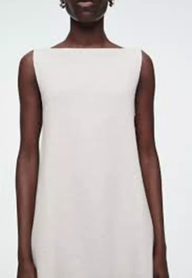 Buy COS Panelled Wool Shift Dress 2025 Online | ZALORA