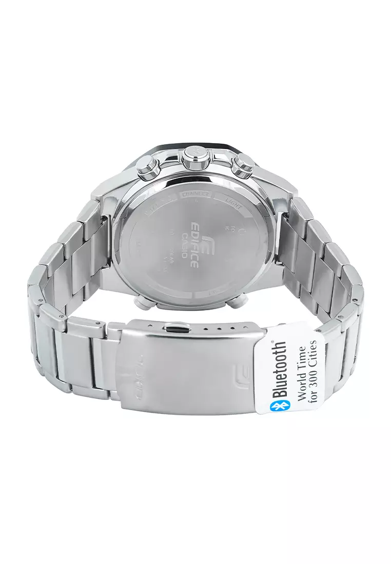 Jual CASIO Casio Edifice Jam Tangan Analog Digital Pria - Silver ...