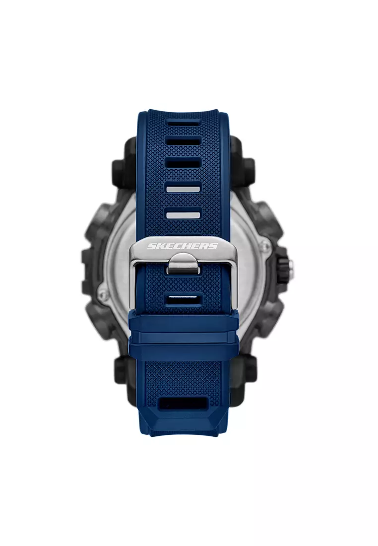 Buy Skechers Bonhill Blue Rubber Strap Analog-Digital Watch SKC-SR1189 ...